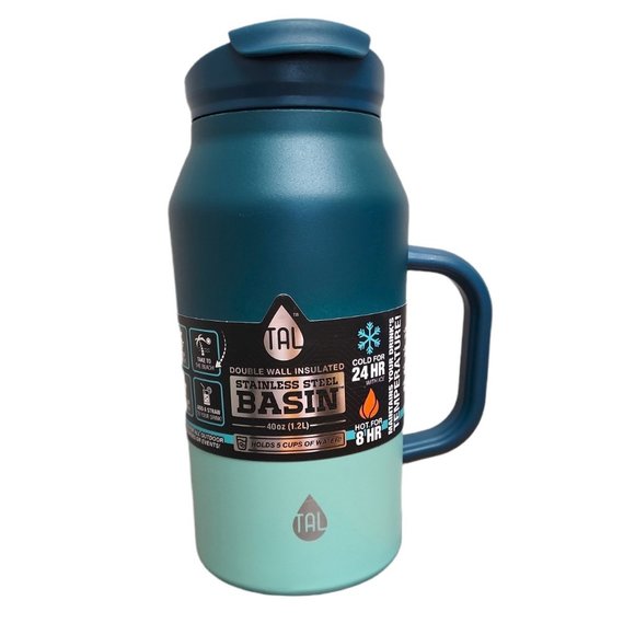 Tal | Other | Tal Stainless Steel Basin 4oz Water Bottle Leak Proof ...